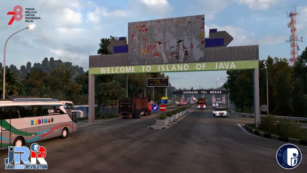 RR (Java Road Revolution) – Indonesia Map v0.70b | ETS 2 mods