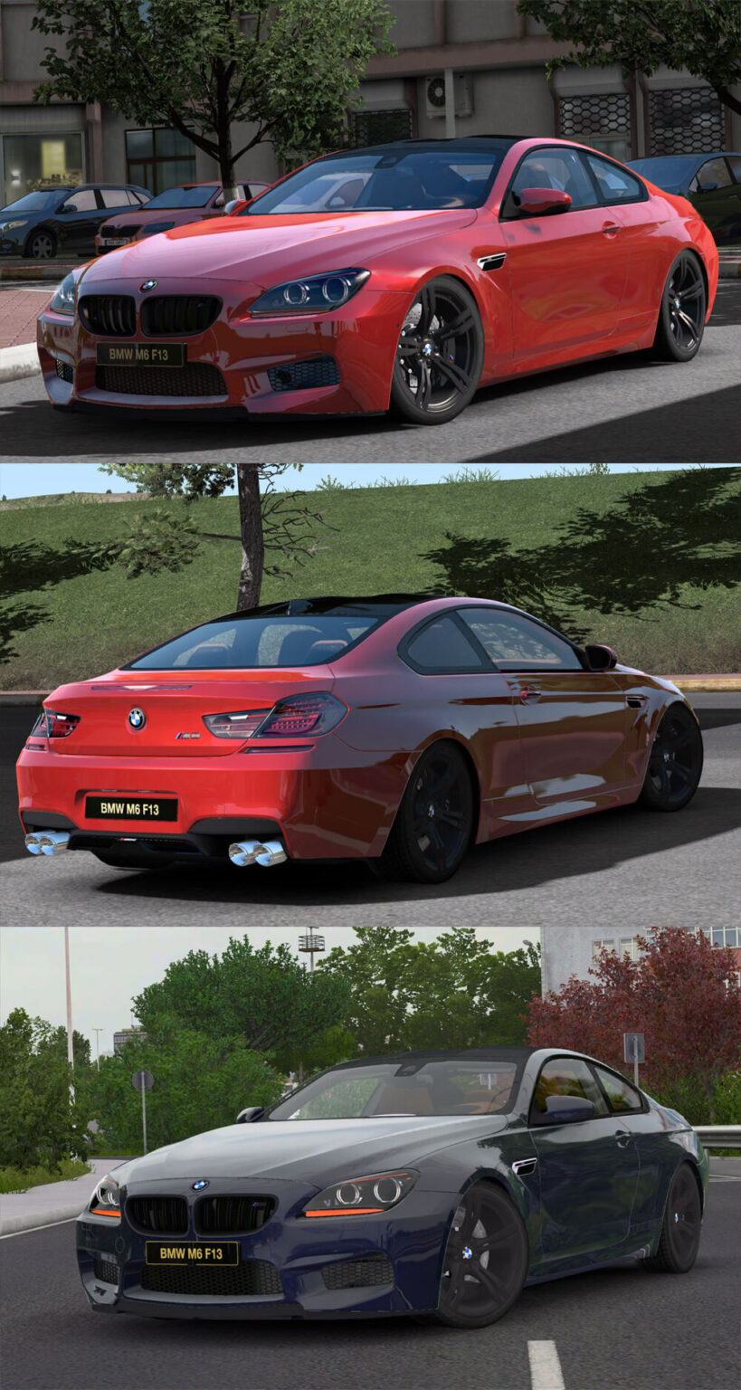 BMW M6 F13 V3.7 1.49 | ETS 2 mods