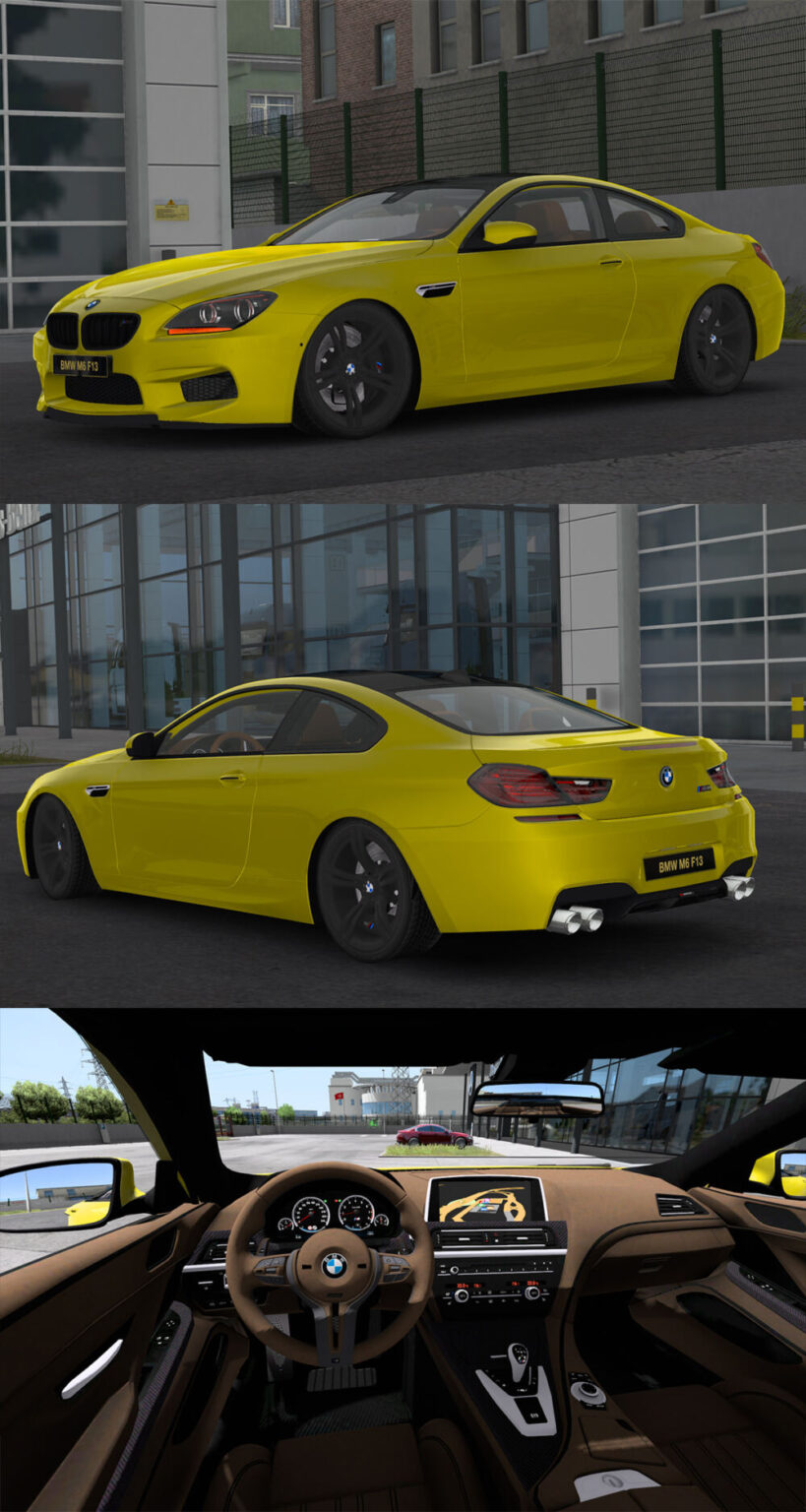 BMW M6 F13 V3.7 1.49 | ETS 2 mods