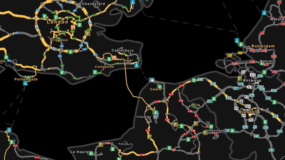 Channel Tunnel Unhidden – Promods Addon | ETS 2 mods