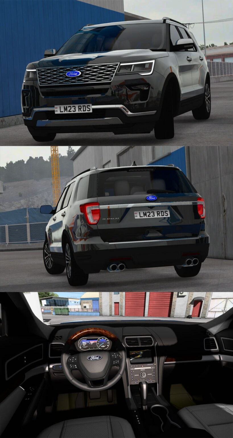 Ford Explorer Platinum 2019 V1.2 1.49 | ETS 2 mods