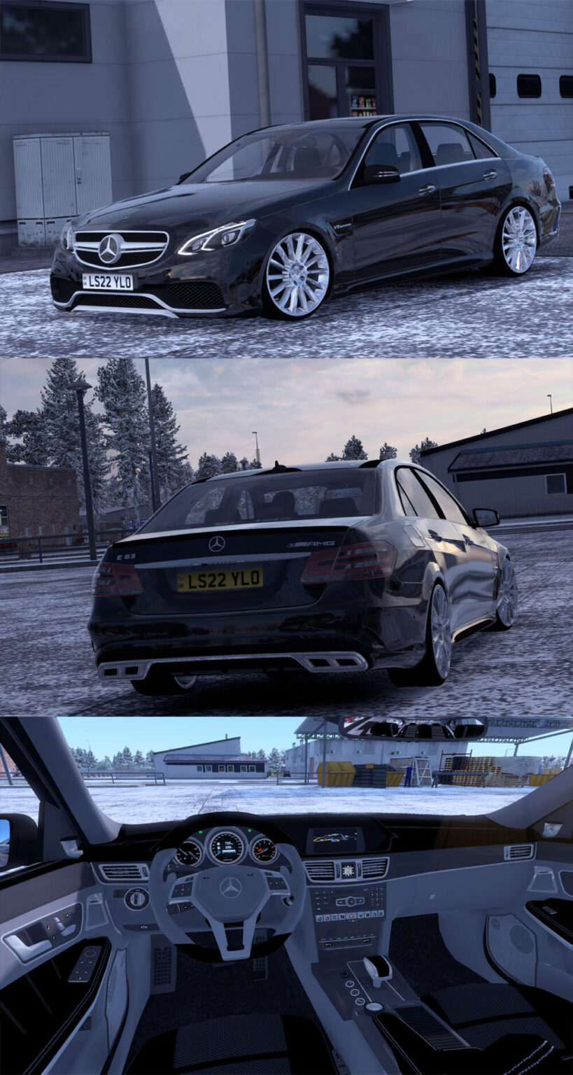 Mercedes-Benz W212 2016 E63 AMG S V4.7 1.49 | ETS 2 mods