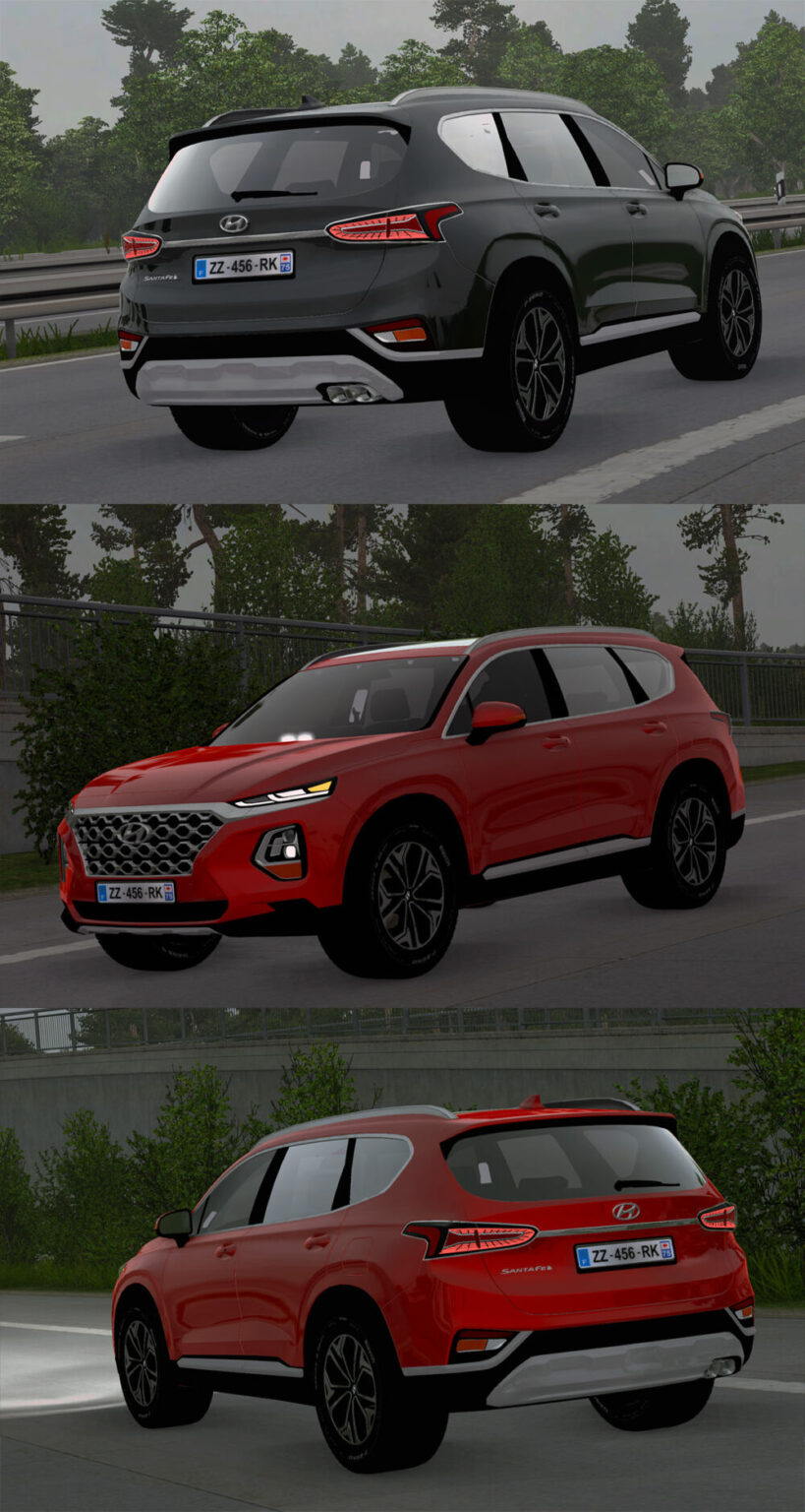 Hyundai Santa Fe TM V2.3 1.49 | ETS 2 mods