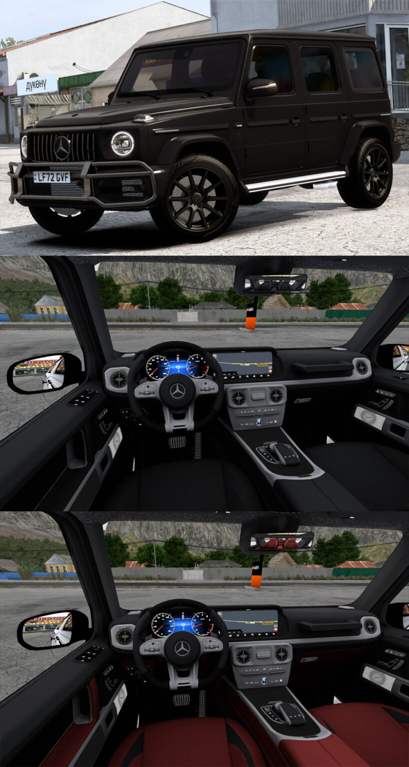 Mercedes-Benz W463 2022 G63 AMG V1.3 1.49 | ETS 2 mods