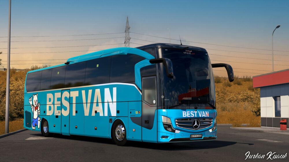 Mercedes-Benz New Travego 16 SHD – Best Van | ETS 2 mods