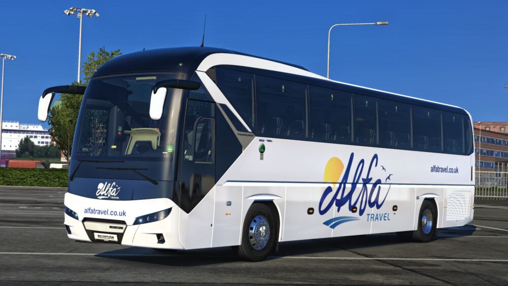 Neoplan Tourliner C13 – Alfa Travel | ETS2 mods
