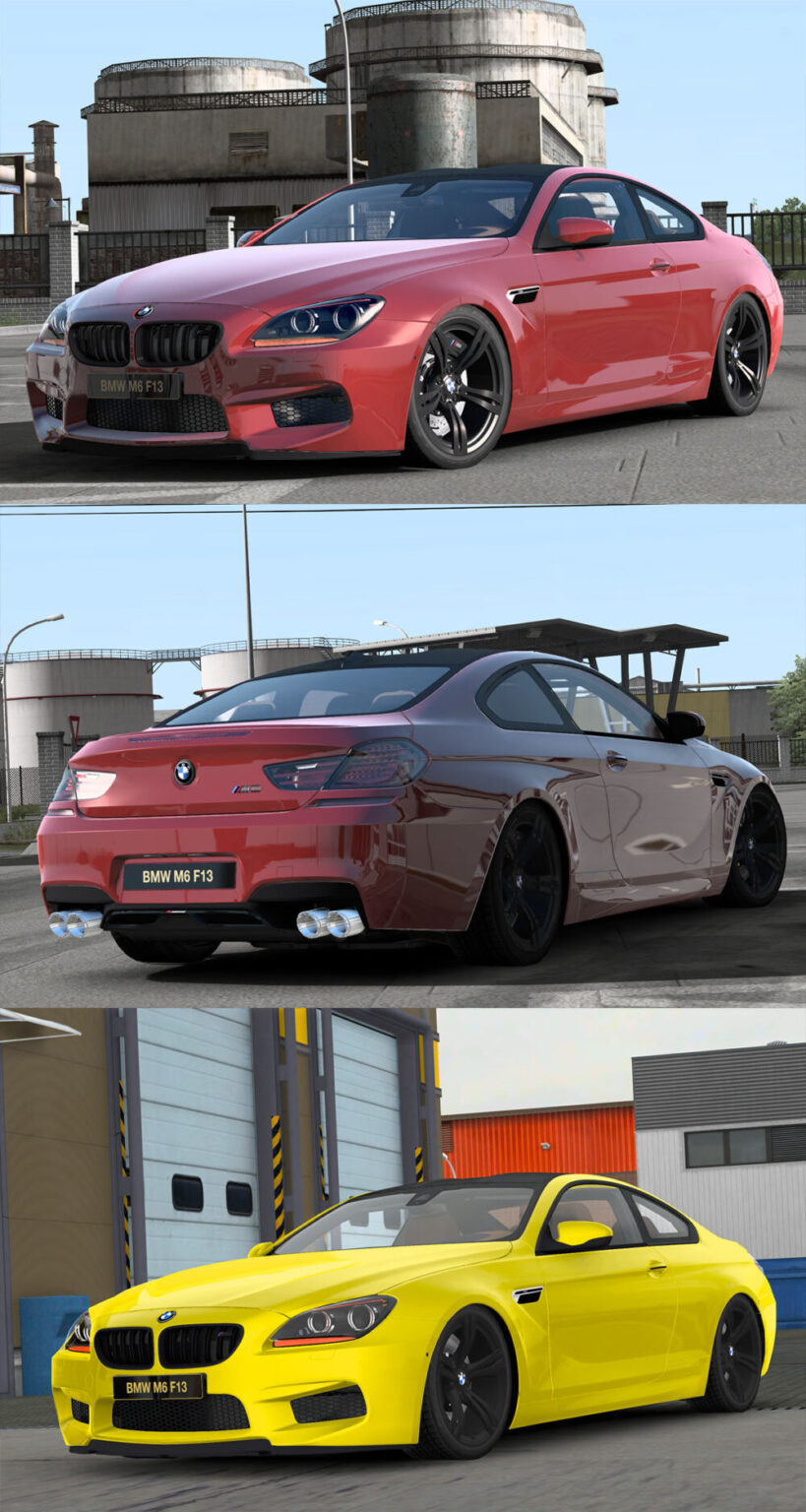 BMW M6 F13 V3.8 1.50 | ETS 2 mods
