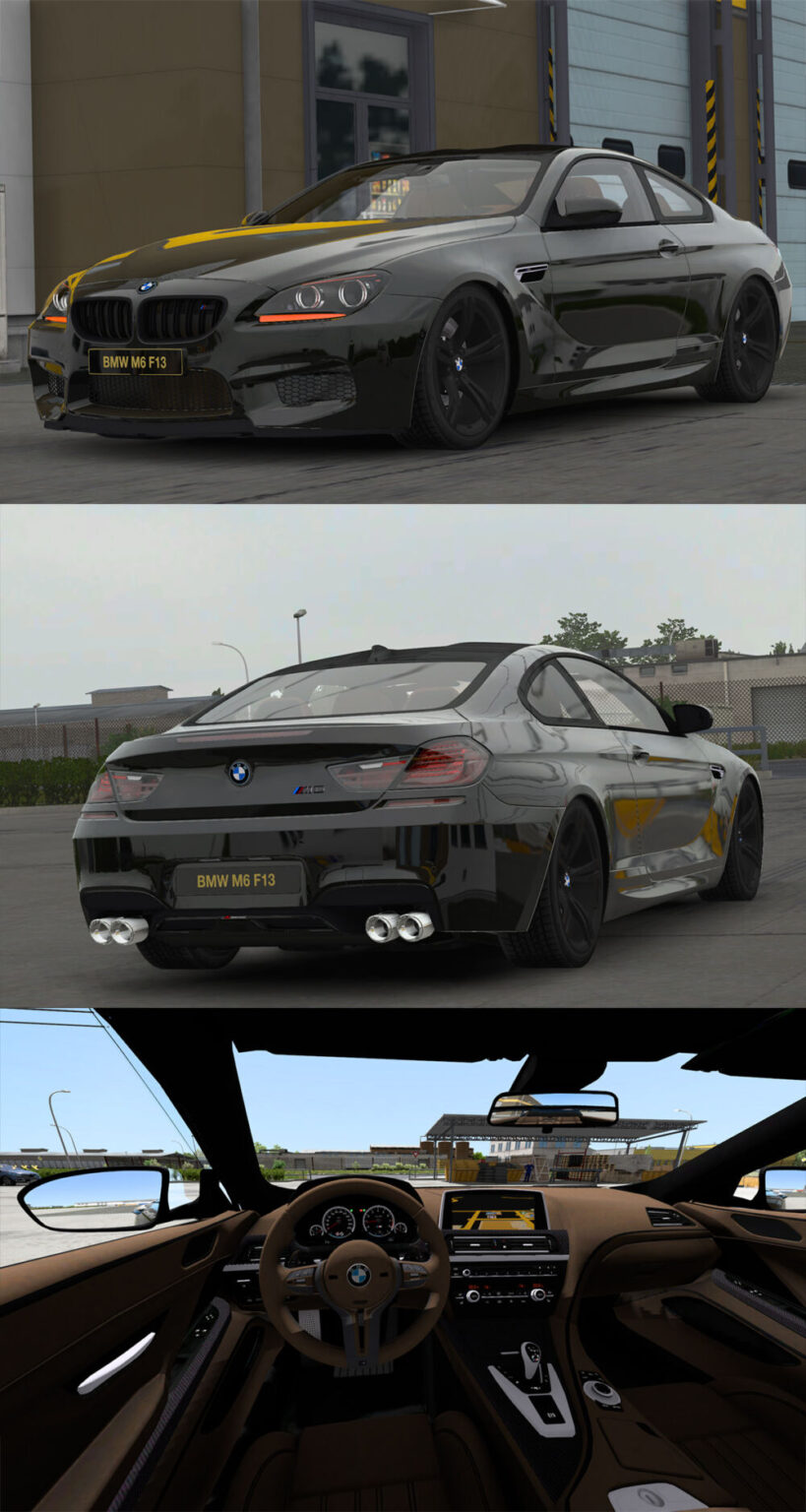 BMW M6 F13 V3.8 1.50 | ETS 2 mods