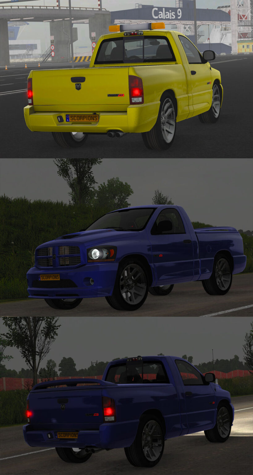 Dodge Ram SRT-10 2006 V3.7 1.50 | ETS 2 mods