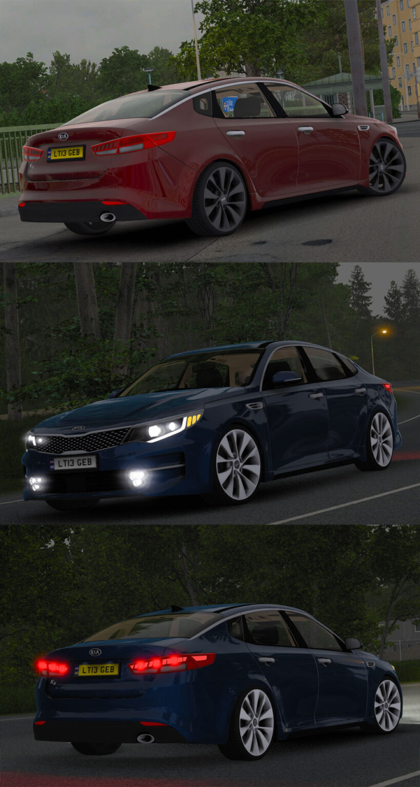 Kia Optima (K5) JF 2016 V1.2 1.50 | ETS 2 mods