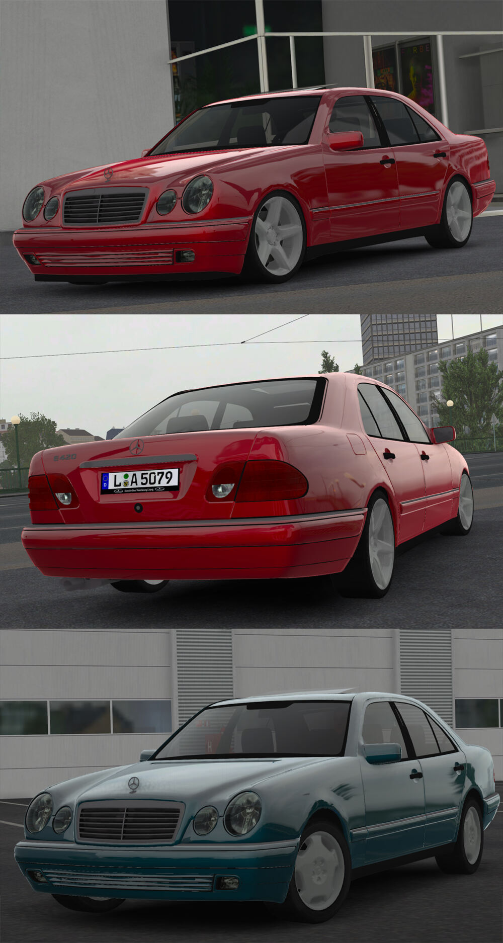 Mercedes-Benz W210 E-Class V2.5 1.50 | ETS 2 mods