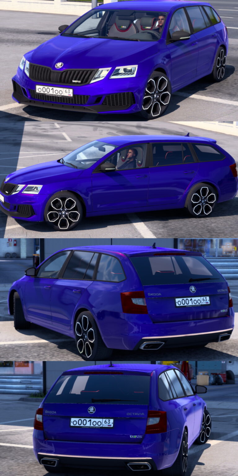 2018 Skoda Octavia Combi 1.6 TDI 1.0 1.50x | ETS 2 mods