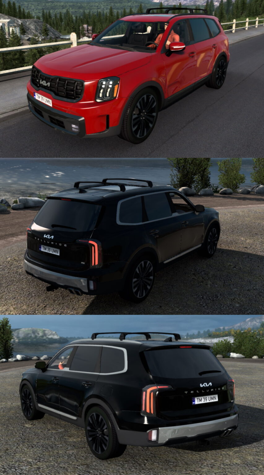 2024 Kia Telluride SX X-Pro 2.3 1.50x | ETS 2 mods