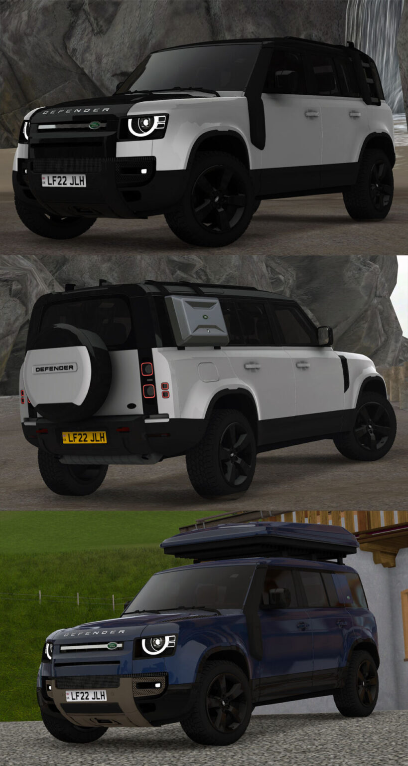 Land Rover Defender 110 2023 L663 V1.0 1.50 | ETS2 mods
