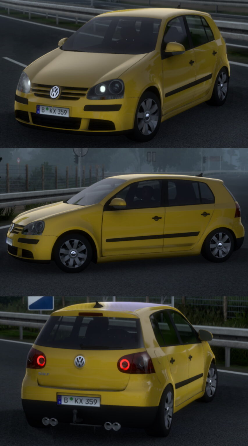 2008 Volkswagen Golf Mk5 2.3 1.50x | ETS 2 mods