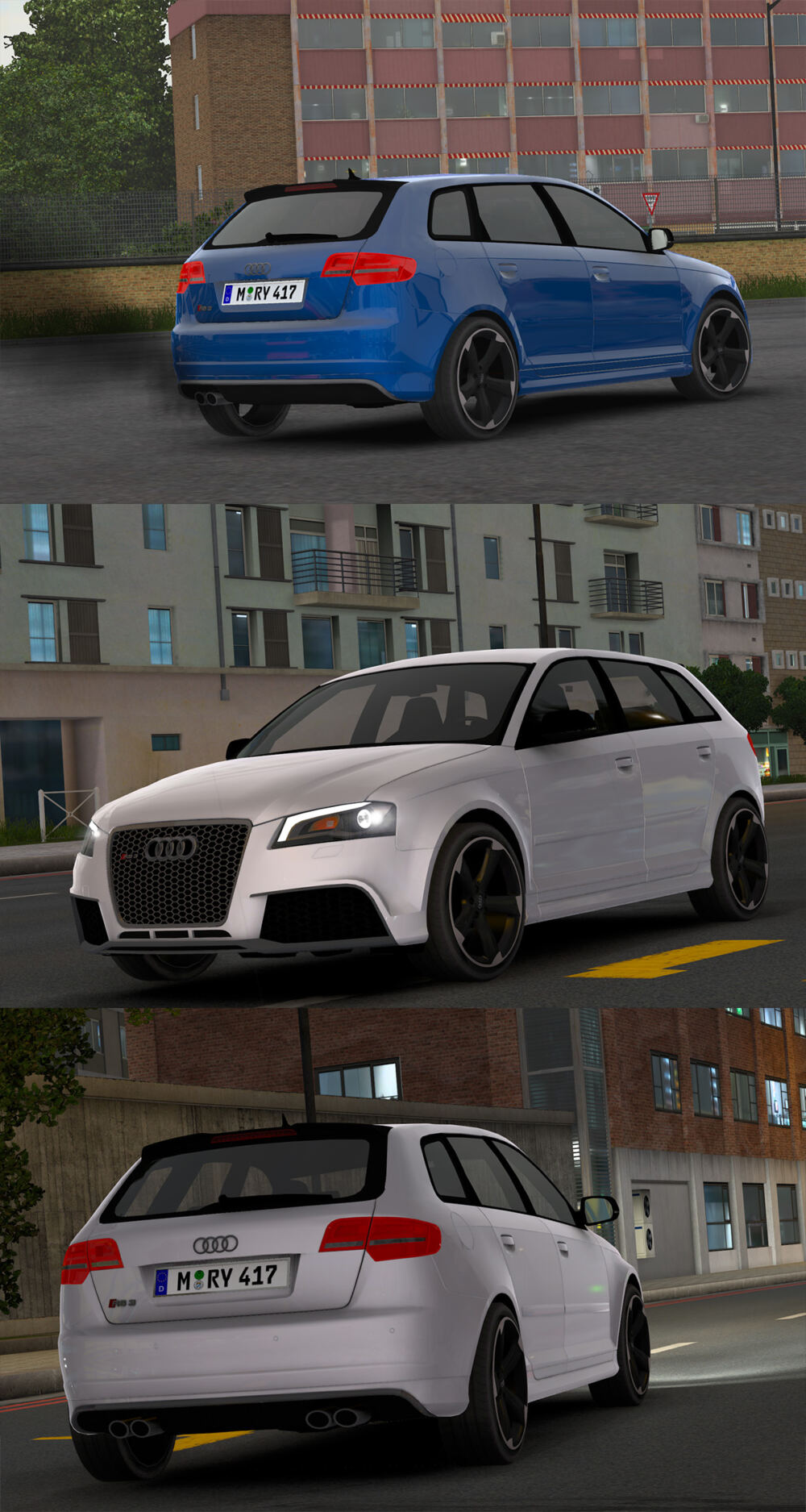 audi rs3 | ETS2 mods