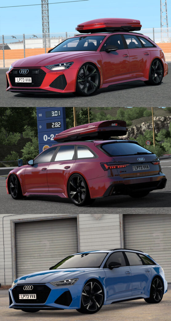 Audi RS6 Avant C8 2020 V1.3 1.50 | ETS 2 mods