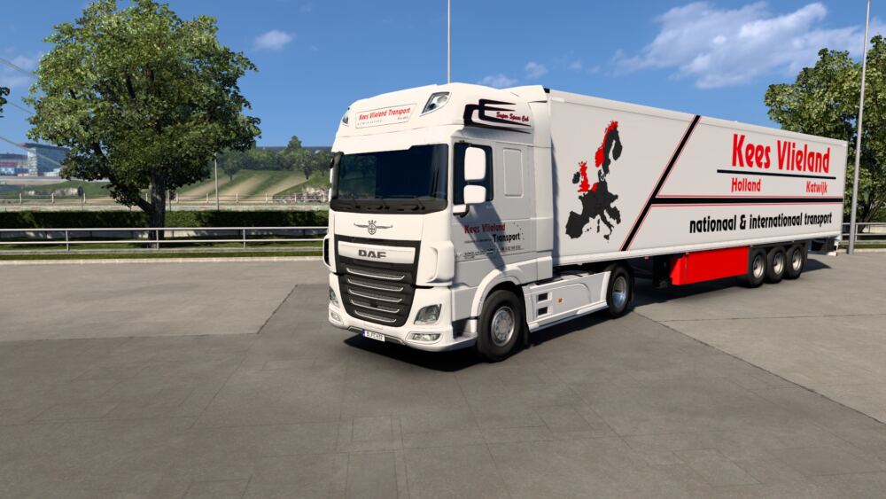 Combo Skin Kees Vlieland Transport | ETS2 mods
