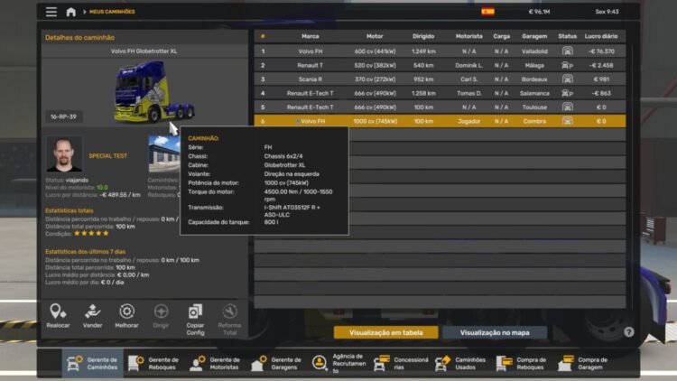 ENGINE D17 1000 HP VOLVO FH16 2012 BY RODONITCHO MODS 1.0 1.50 | ETS2 mods