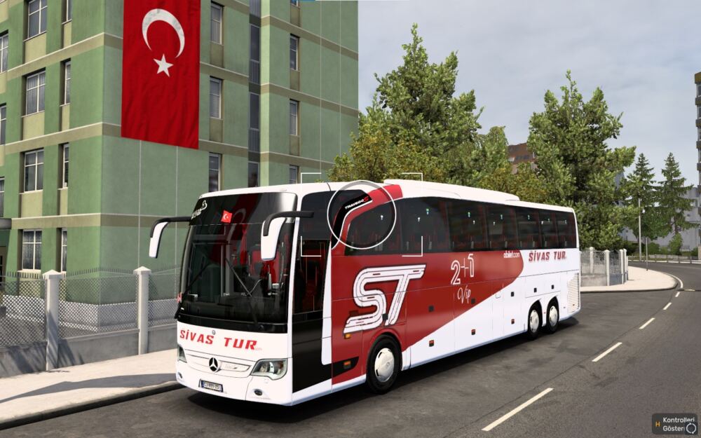 MB Travego 17Shd2015 SivasTur Skin Pack | ETS 2 mods