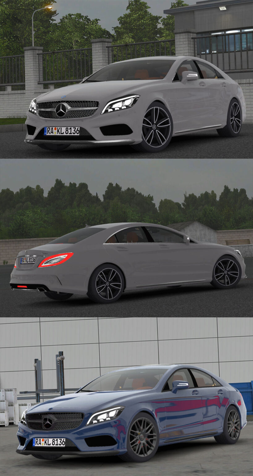 Mercedes-Benz C218 CLS-Class V2.9 1.50 | ETS 2 mods