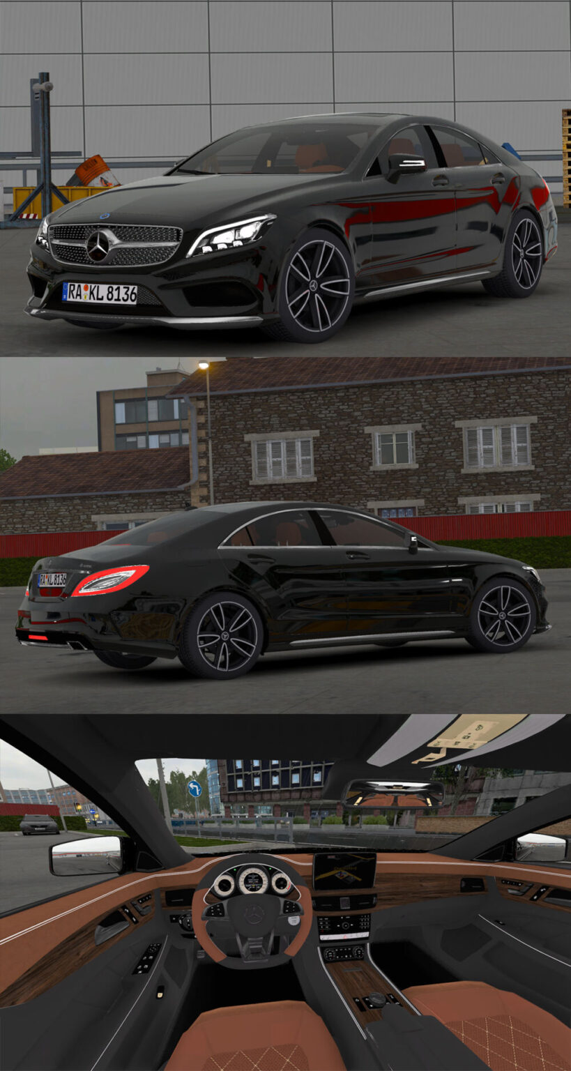 mercedes cls | ETS2 mods
