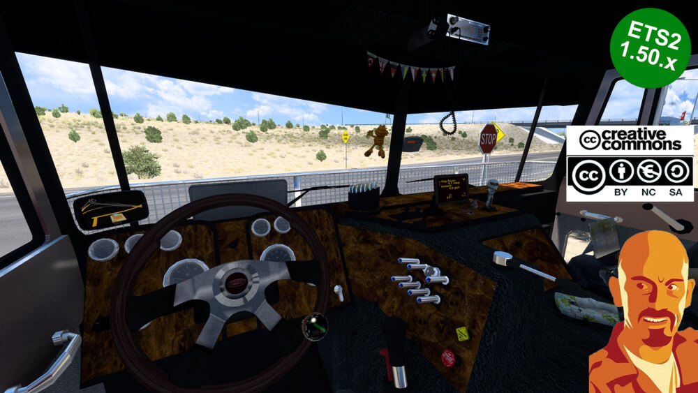 Exhaust smoke | ETS2 mods