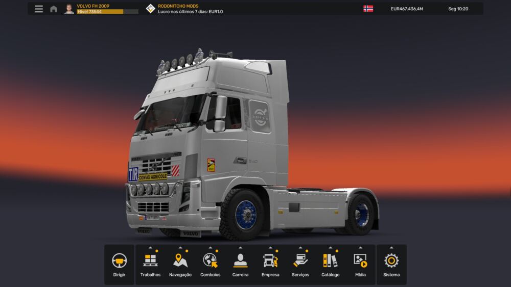 PROFILE VOLVO FH 2009 BY RODONITCHO MODS 1.0 1.50 18 07 2024 | ETS2 mods