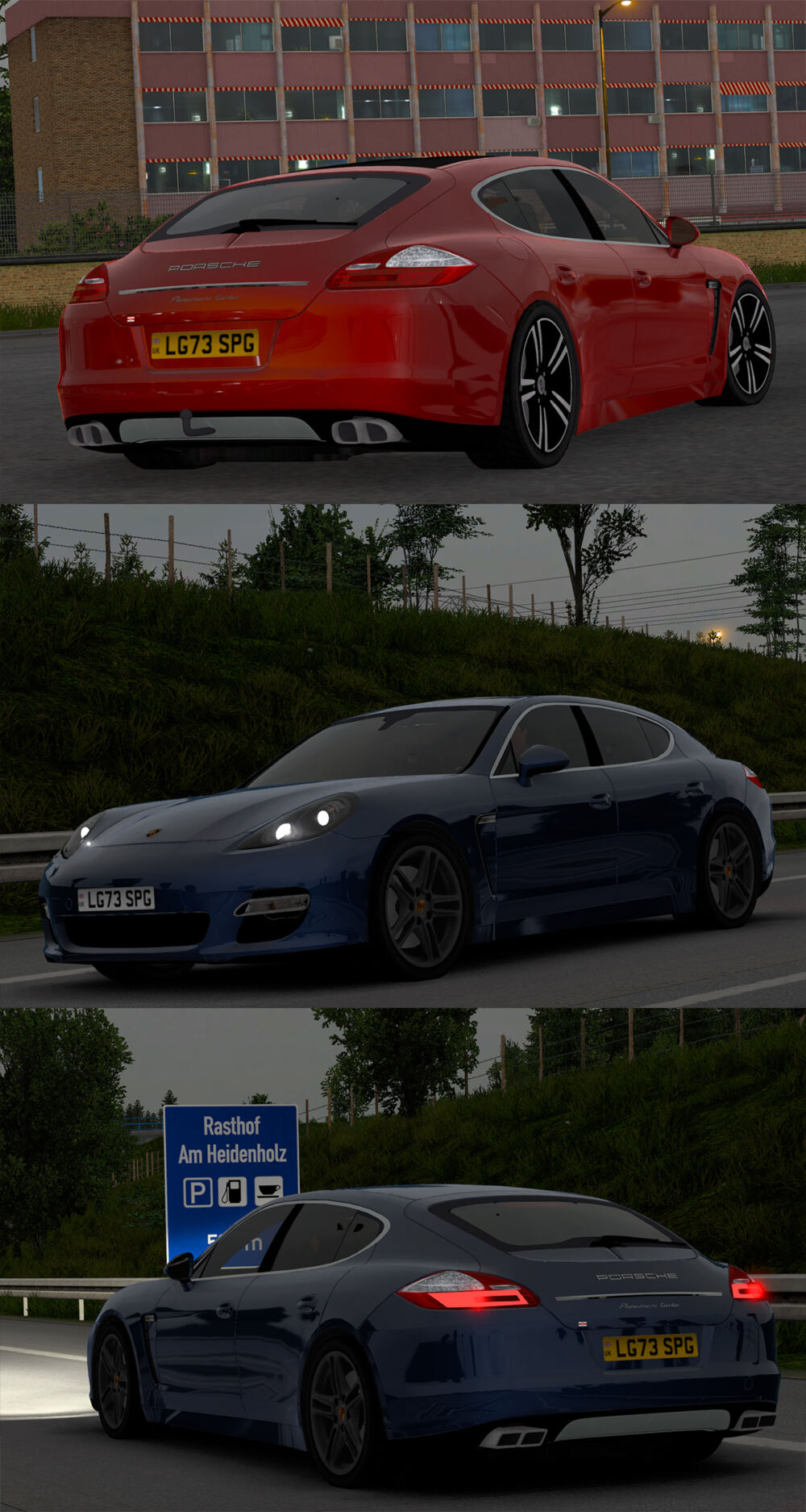 porsche | ETS2 mods