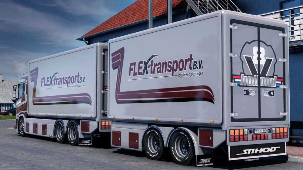 real trailer textures | ETS2 mods