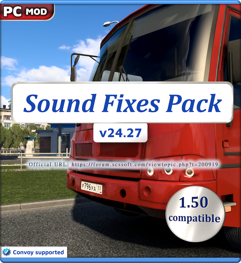 Sound Fixes Pack v24.27 | ETS2 mods
