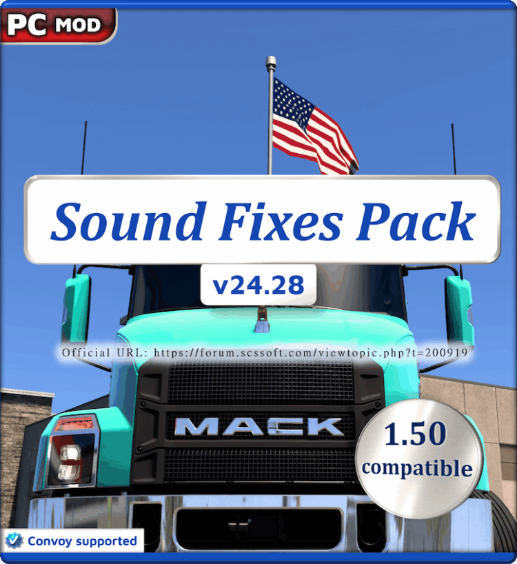 Sound Fixes Pack v24.28 | ETS 2 mods