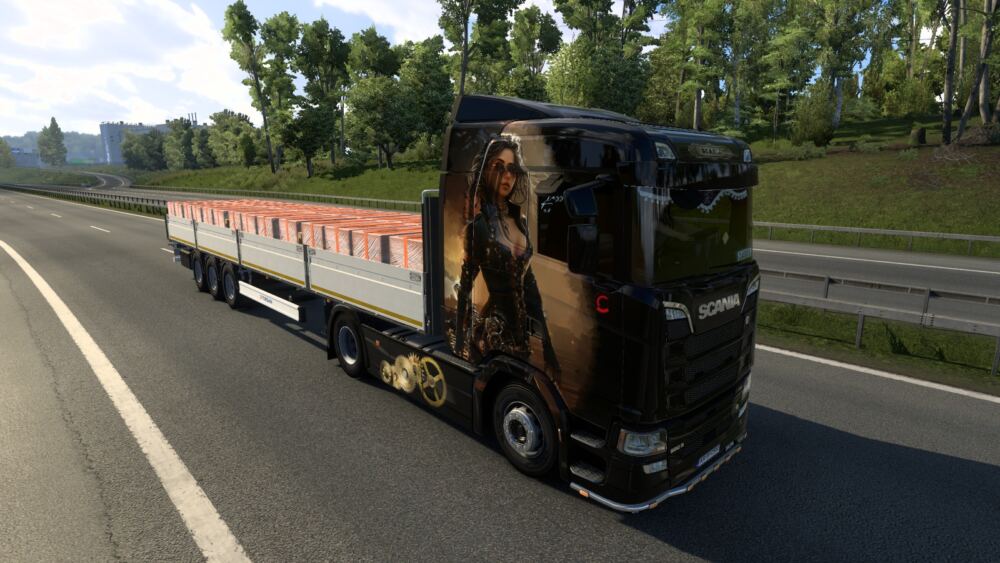 girl | ETS2 mods