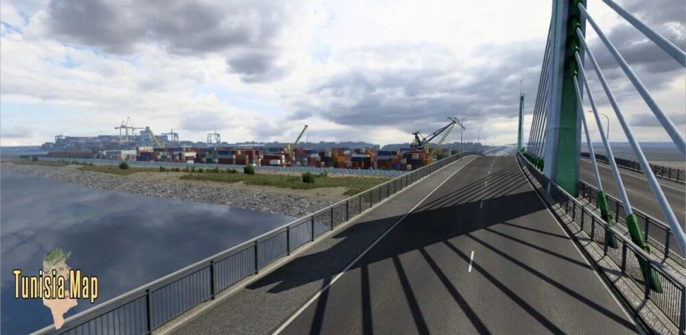 Tunisia Map v1.2 | ETS2 mods