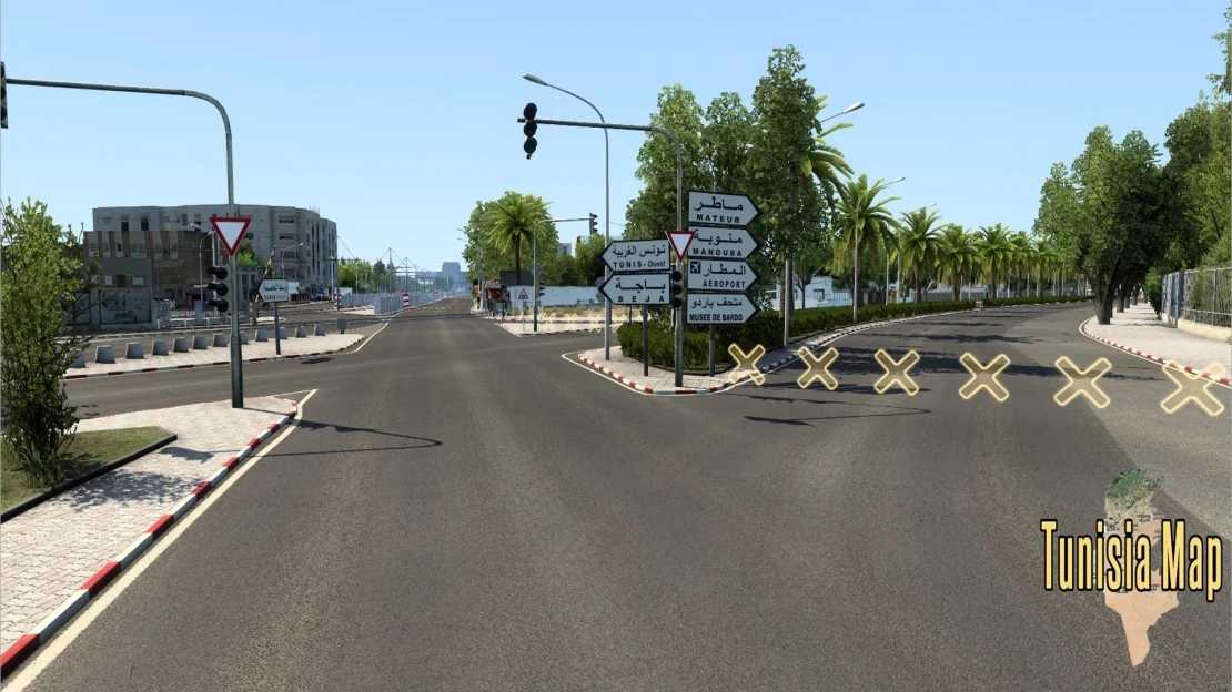 Tunisia Map v1.2 | ETS 2 mods