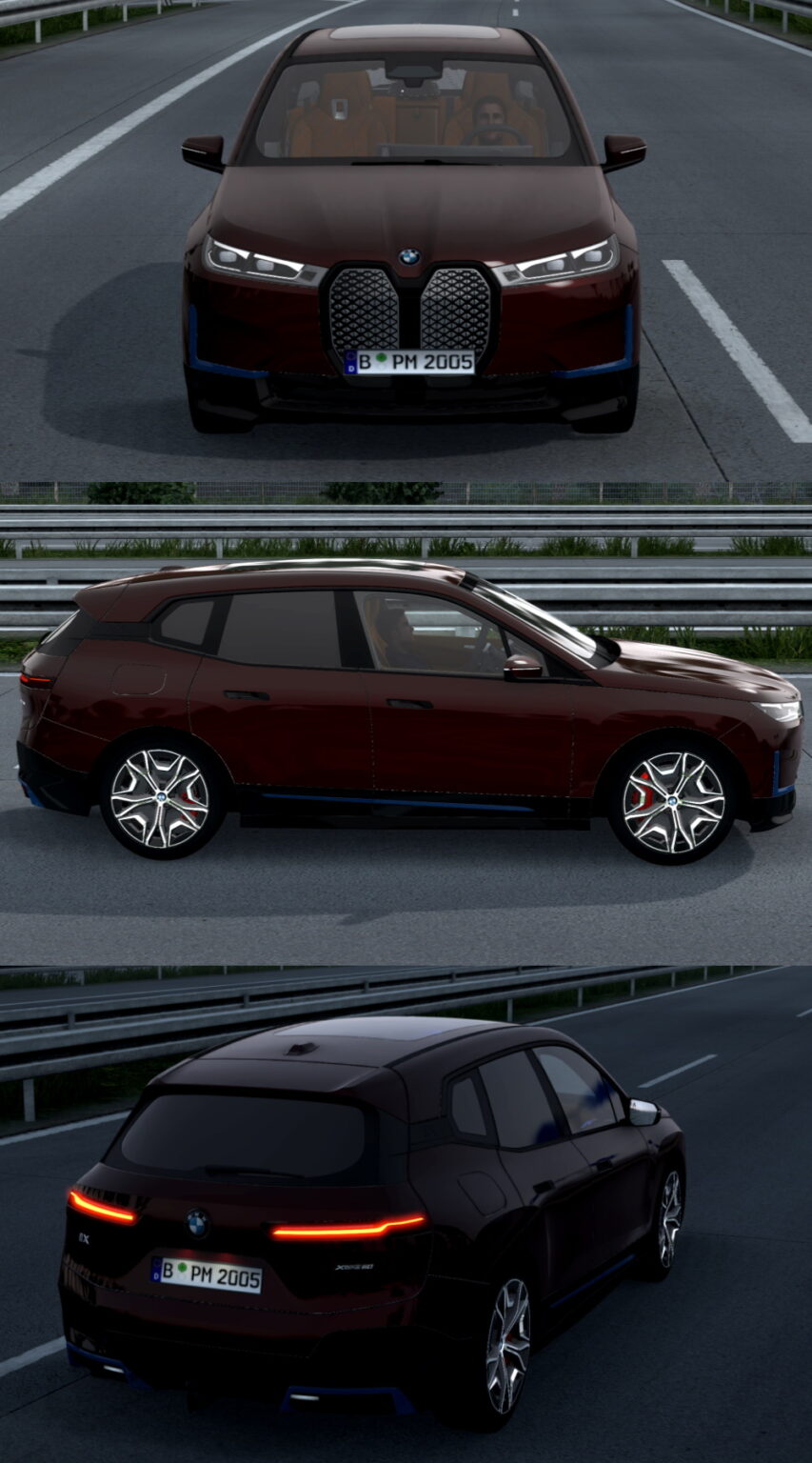2023 BMW IX M60 1.4 1.51x | ETS2 mods