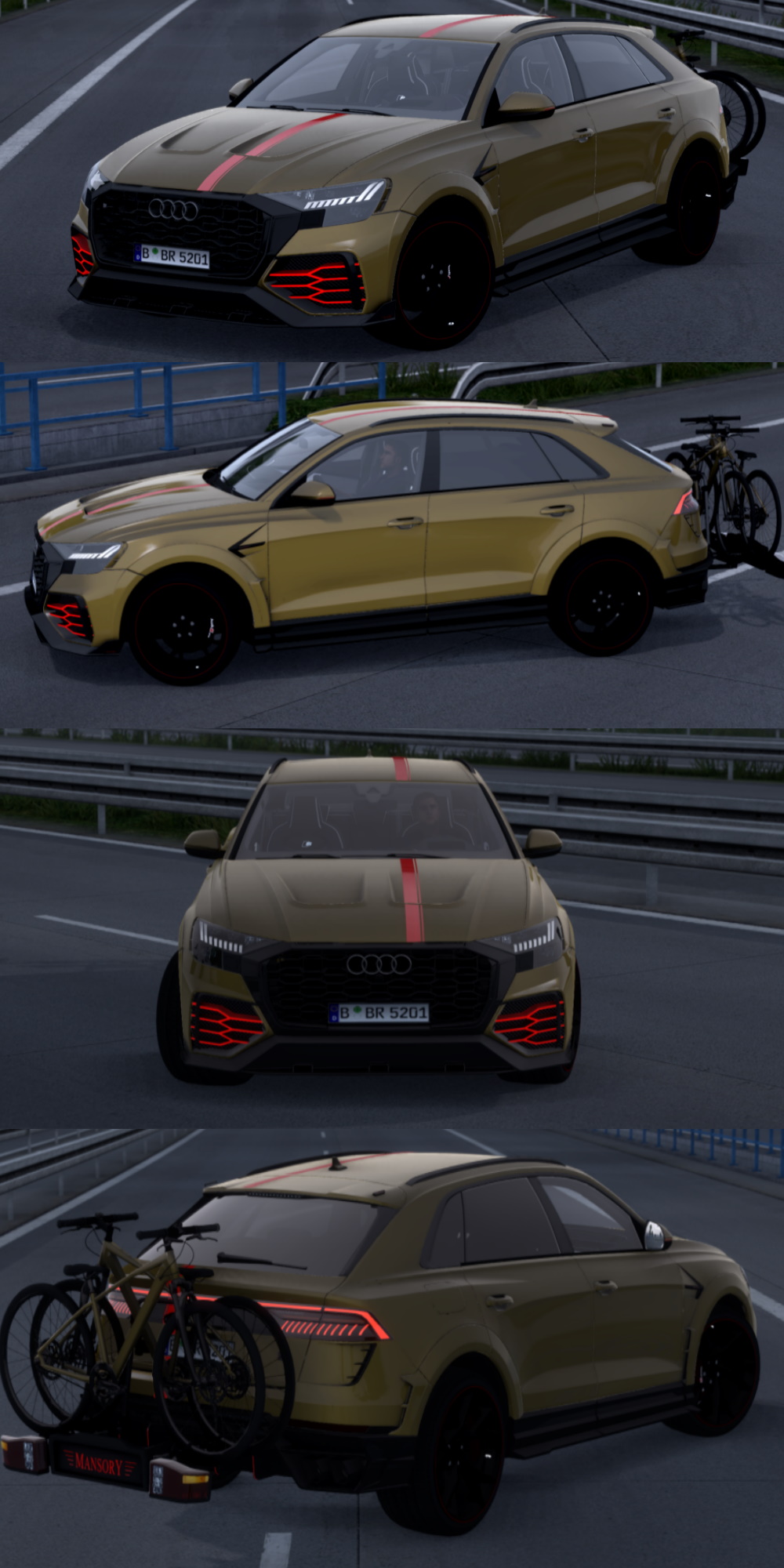 2024 Audi RSQ8 Mansory 1.0 1.51 | ETS 2 mods