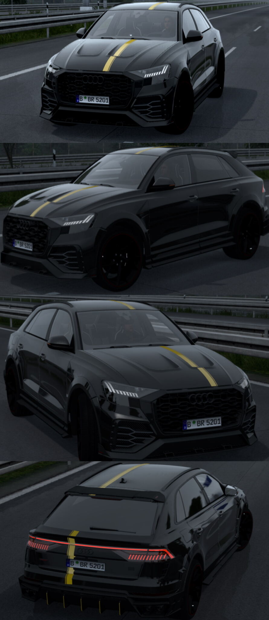 2024 Audi RSQ8 Mansory 1.0 1.51 | ETS 2 mods