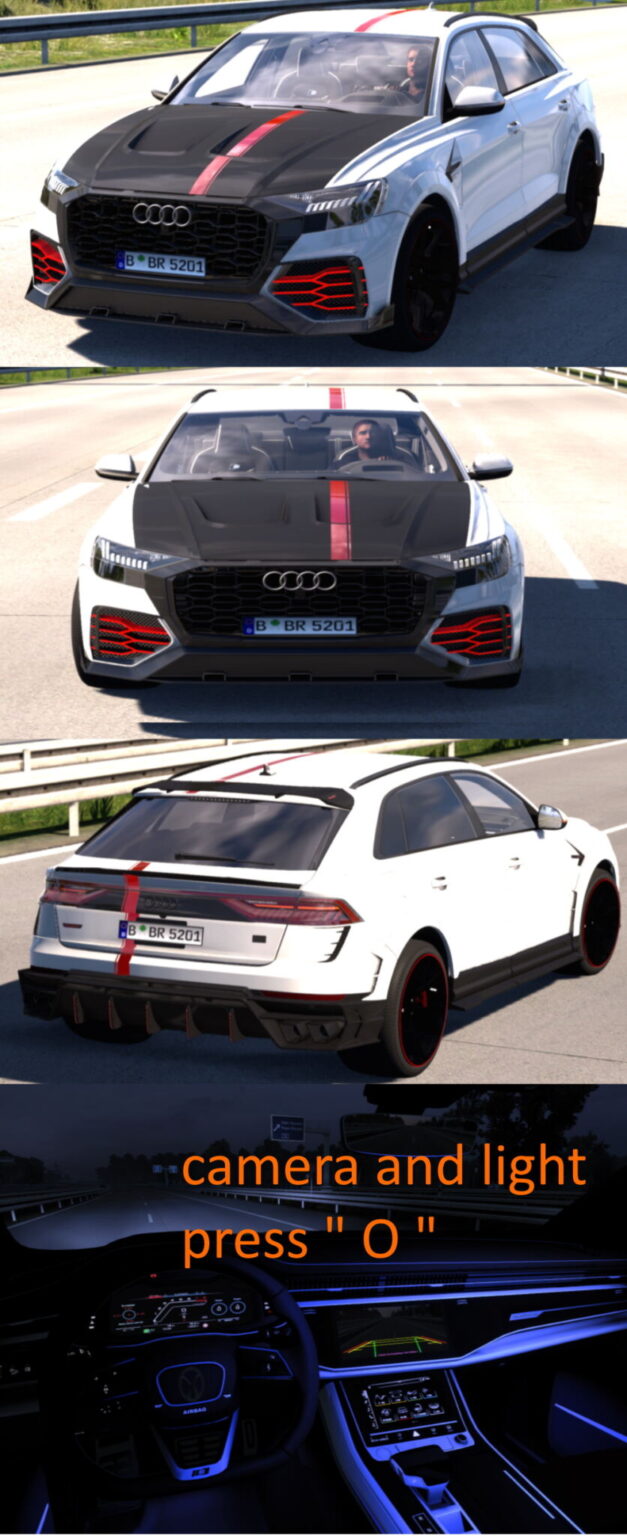 2024 Audi RSQ8 Mansory 1.0 1.51 | ETS 2 mods