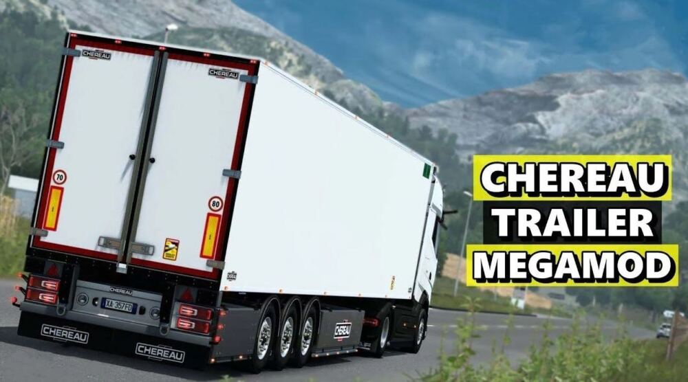 chereau template | ETS2 mods