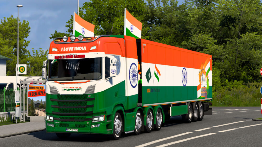 india | ETS2 mods