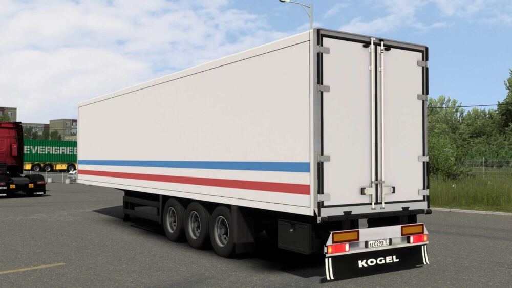 Koegel Refer Trailer v1.0 | ETS2 mods