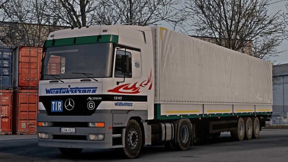Mercedes Actros MP1 v1.3 | ETS 2 mods