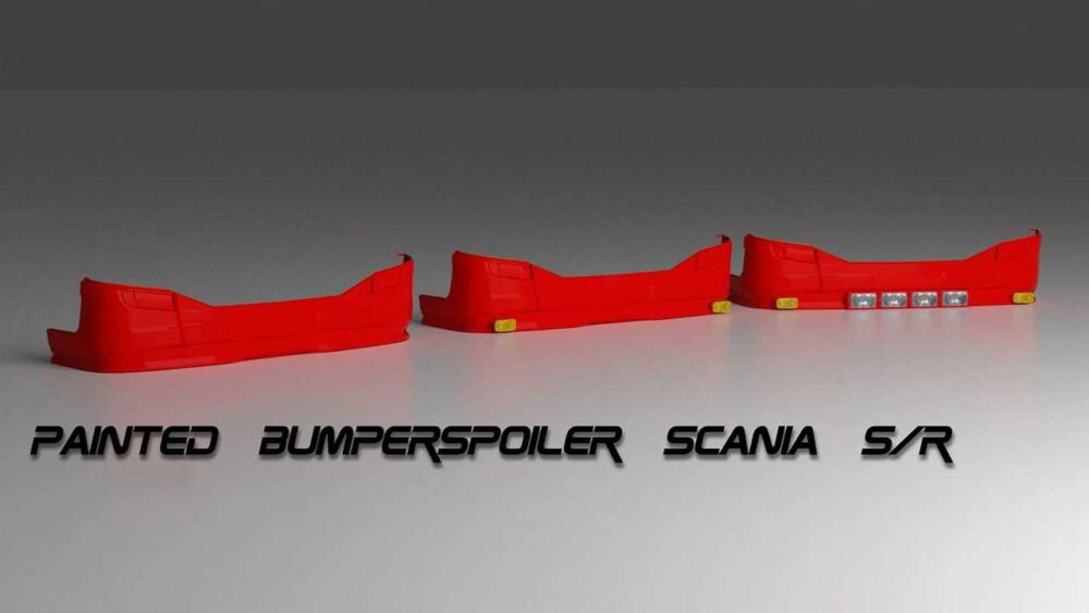 scania spoiler | ETS2 mods