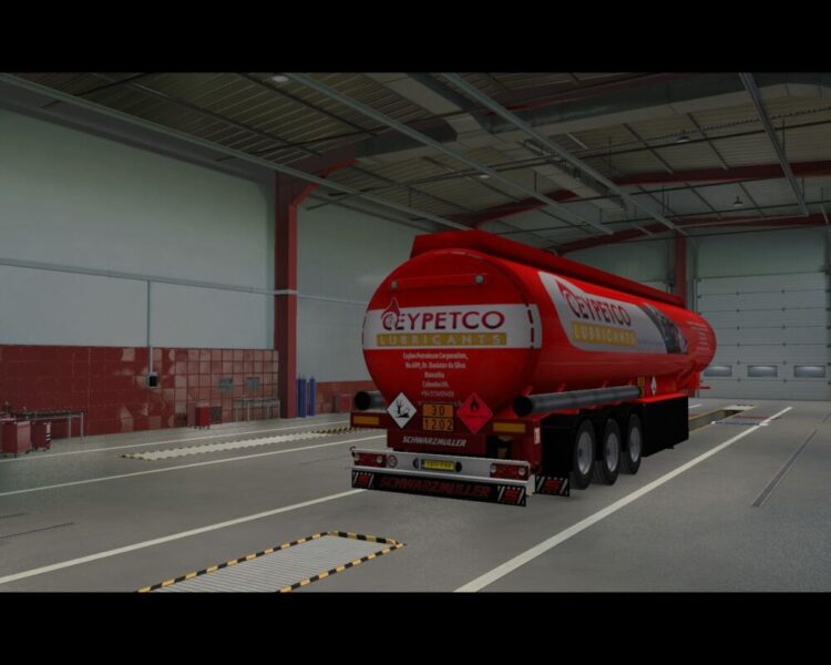 Ceypetco Fuel Tanker Trailer | ETS 2 mods