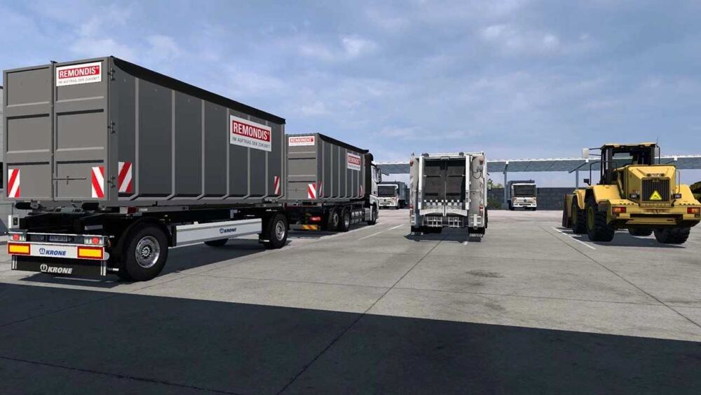 Hooklift for Seb Swap Body Pack v1.1 | ETS 2 mods