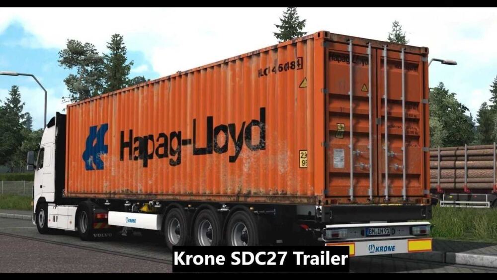 Krone SDC27 Trailer v4.0 | ETS 2 mods