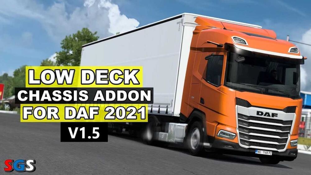 daf low deck | ETS2 mods