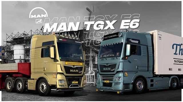 MAN TGX E6 v2.0 [1.51] | ETS2 mods