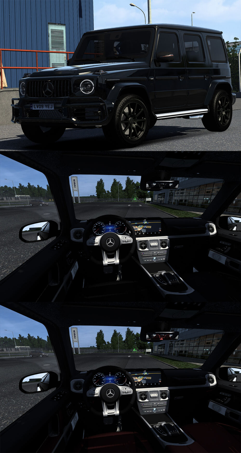 Mercedes-Benz W463 2022 G63 AMG V1.5 1.51 | ETS 2 mods